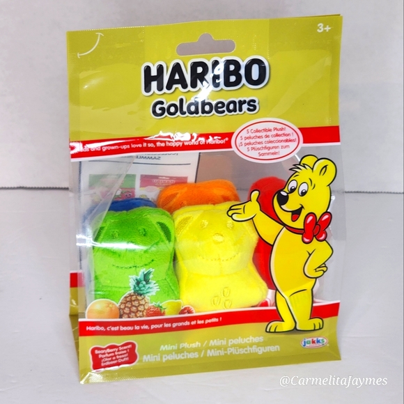 haribo | Toys | Haribo Goldbears Bag Of Plush Scented Gummy Bears Nib ...